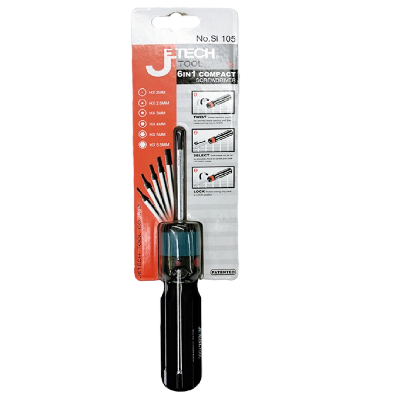 Screwdriver Set Multi-Function 6-in-1 S1-107