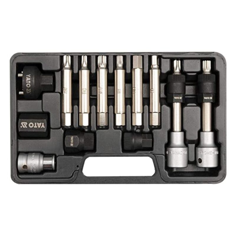 1/2 Inch Torque Wrench Allen Key Socket Set Dr Yato Brand YT-7751 | Buy ...