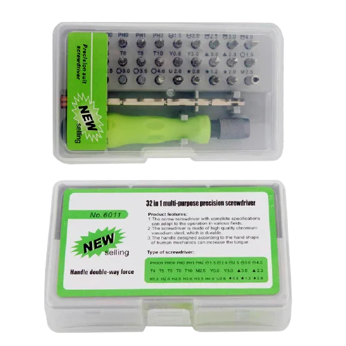 32 in 1 Precision Screwdriver Set 6011-A - Best Price In BD - fixit bd