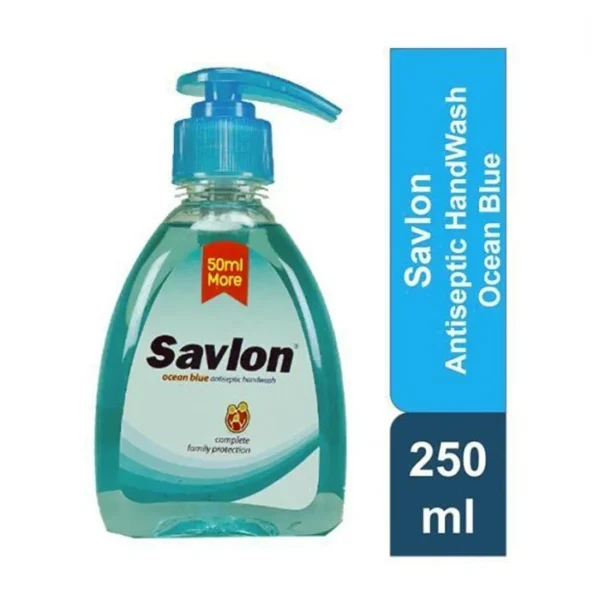 Savlon Antiseptic Hand Wash Ocean Blue 250ml- Best Price In BD - fixit bd