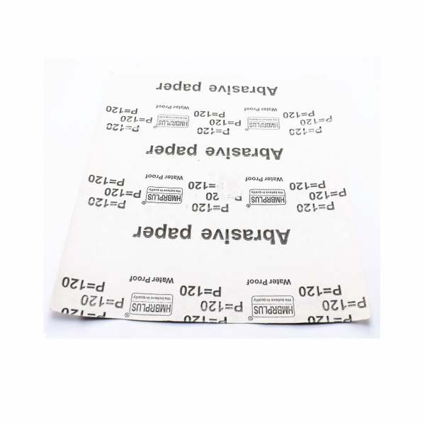 White Abrasive Paper 120 - Achieve Smooth Perfection with Precision ...